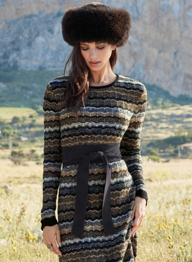 Suede Obi Sash – Peruvian Connection