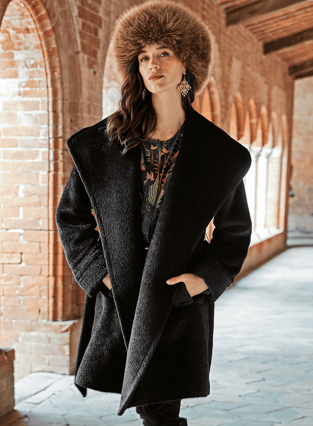 Cortina Wrap Coat – Peruvian Connection