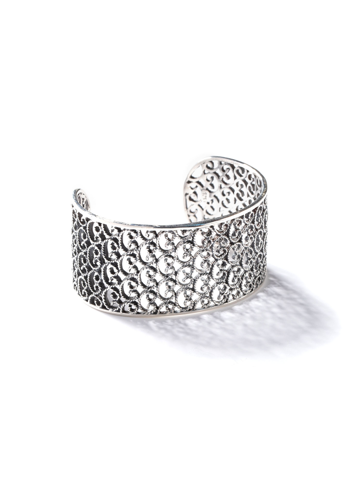 Sterling Filigree Cuff – Peruvian Connection