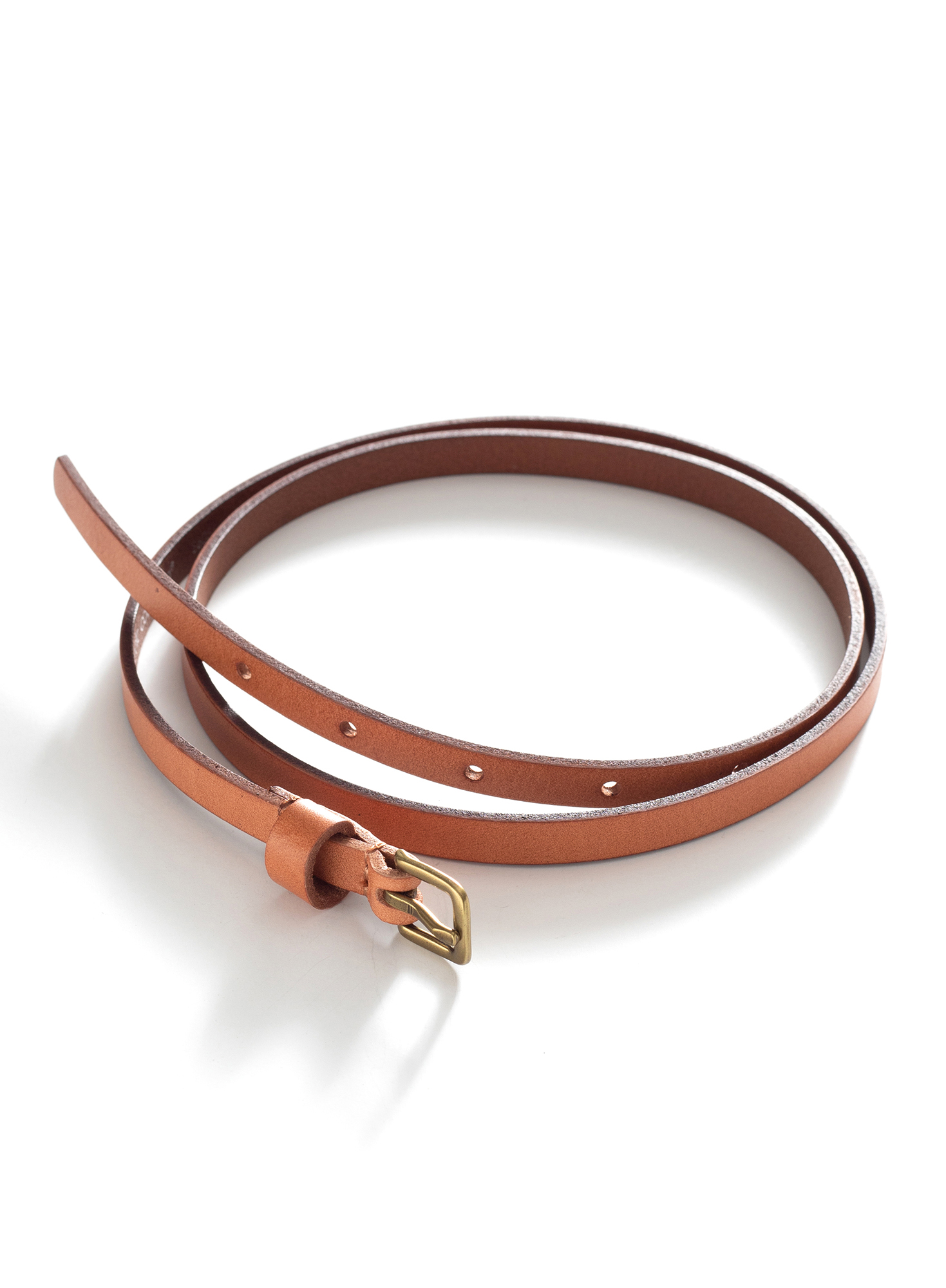 Slim Leather Belt – Peruvian Connection